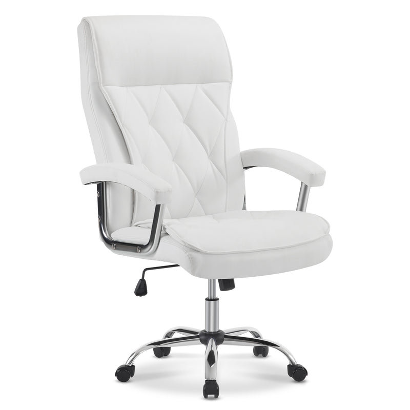 Latitude Run Latitude Run Adjustable Office Chair with PU Leather Wayfair